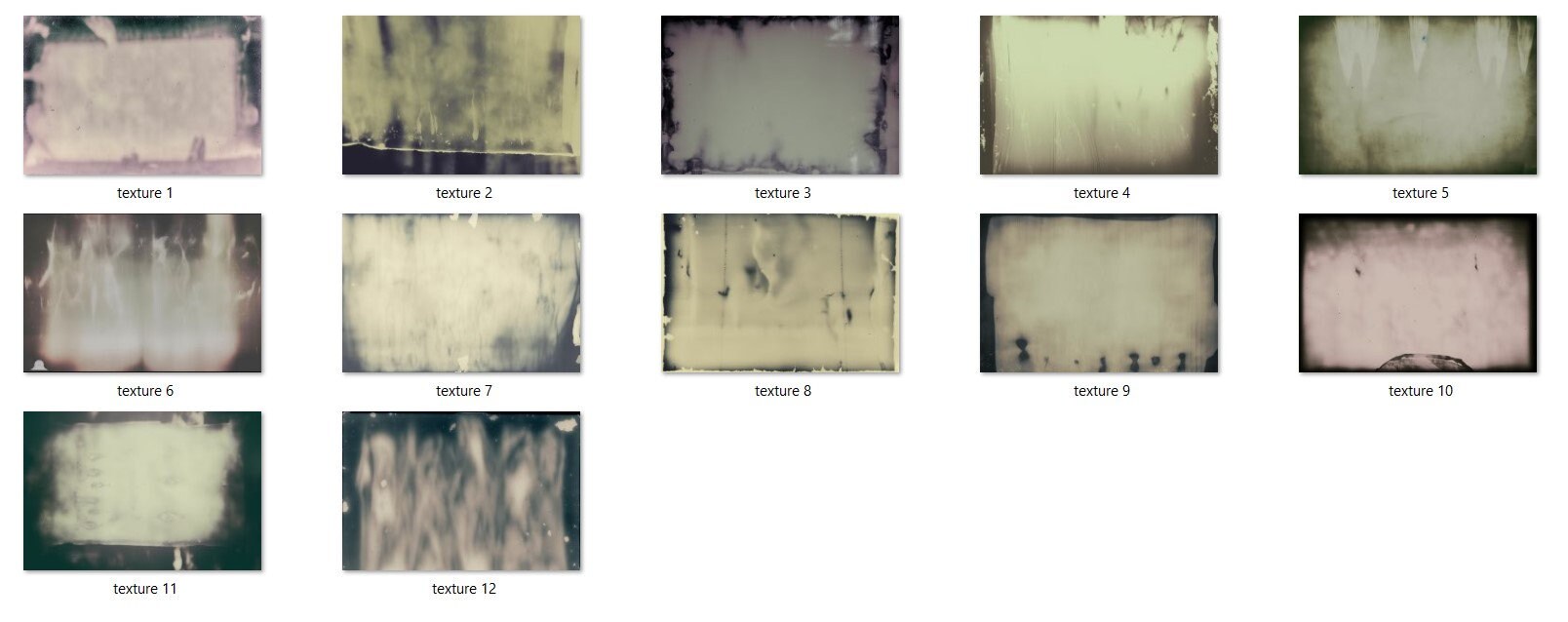 Wet Plate Collodion Textures, Photoshop Overlays, Digital Backgrounds ...