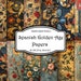 Spanish Golden Age Papers, Digital Papers, Printable Papers, Scrapbook ...