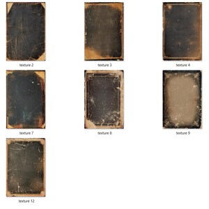 Vintage Photo Textures, Portrait Overlays, Wet Plate Collodion Textures ...