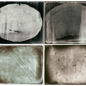 12 Photoshop Overlays, Wet Plate Collodion TEXTURES, Vintage Textures ...