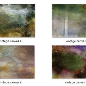 Vintage Canvas Textures, Photoshop Overlays, Vintage Textures ...
