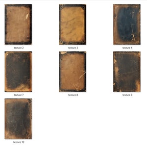 Vintage Photo Textures, Portrait Overlays, Wet Plate Collodion Textures ...