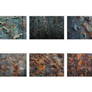 Metal Rust Textures, Photoshop Overlays, Vintage Textures, Grunge ...
