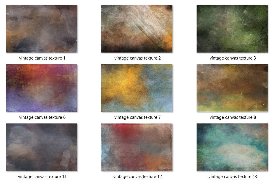 15 Vintage Canvas Textures Photoshop Textures Photoshop - Etsy