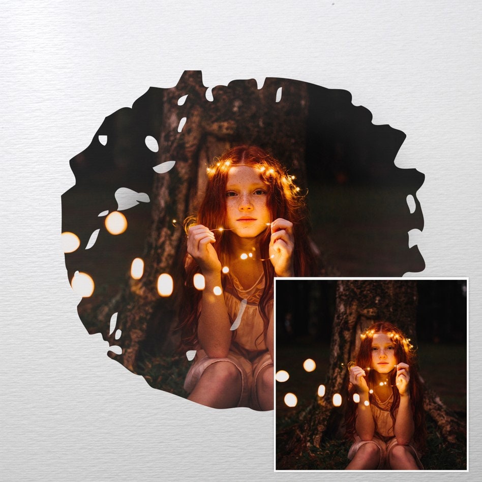 15 Round Photo Clipping Masks Watercolor Masks Photoshop - Etsy