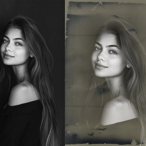 Wet Plate Collodion Textures, Photoshop Overlays, Digital Backgrounds ...