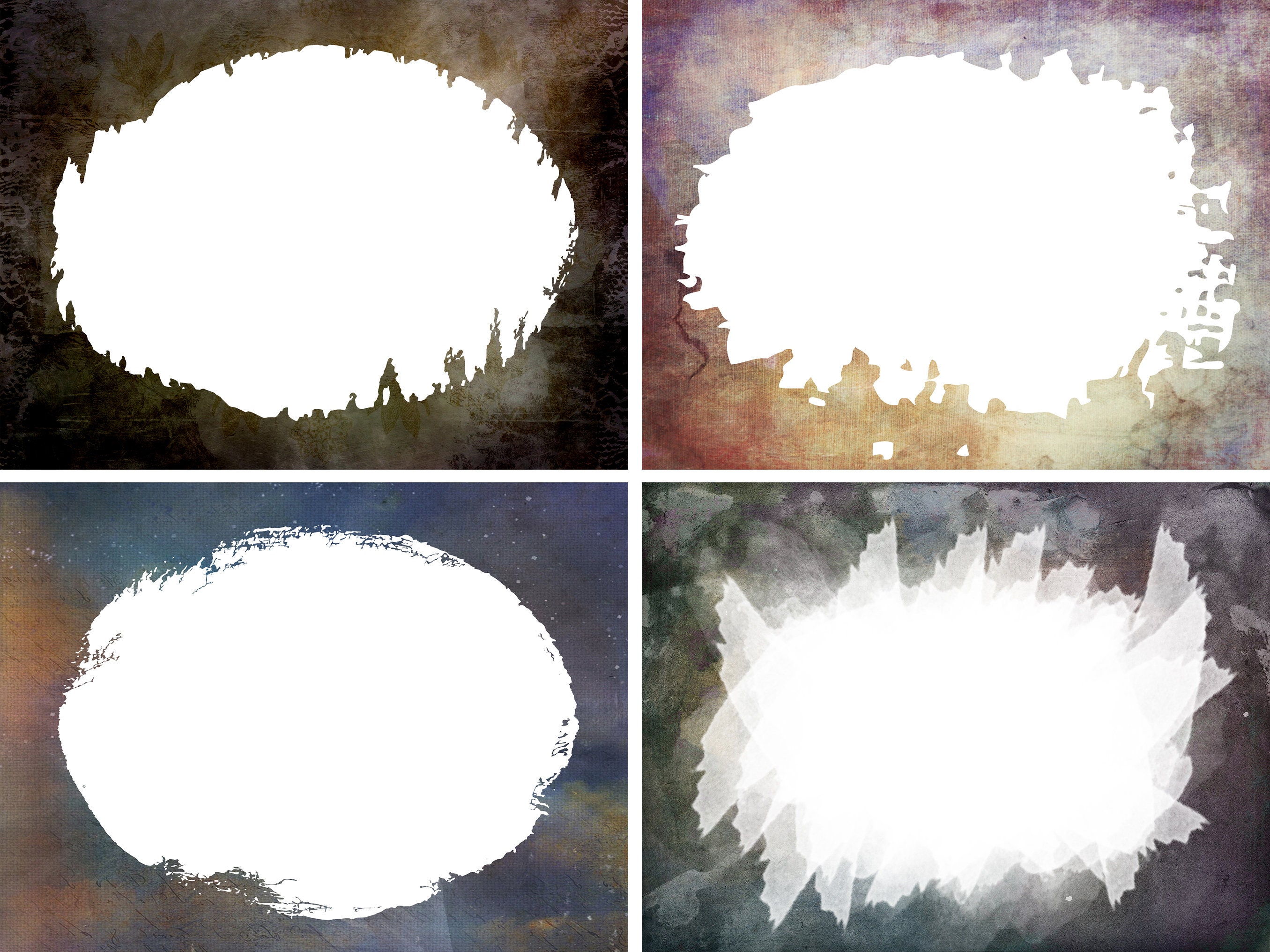 Fine Art Photo Masks Photoshop Overlays Watercolor Masks - Etsy Australia