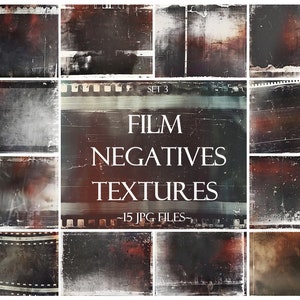 15 Film Textures, Negative Textures, Photoshop Textures, Photoshop ...