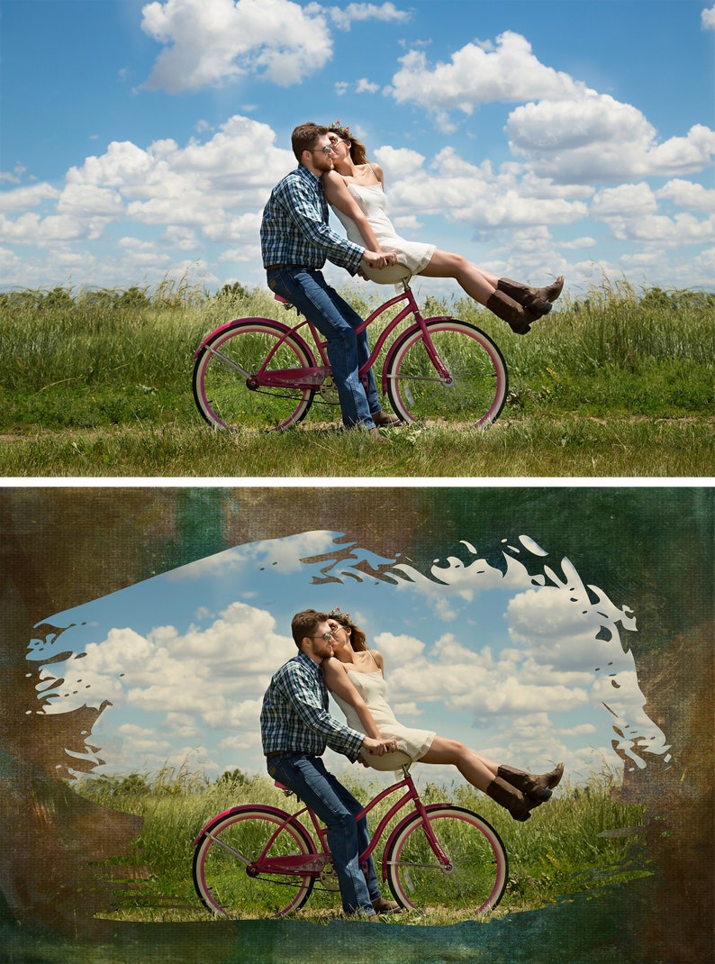 Fine Art Photo Masks Photoshop Overlays Watercolor Masks - Etsy