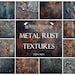 Metal Rust Textures, Photoshop Overlays, Vintage Textures, Grunge ...