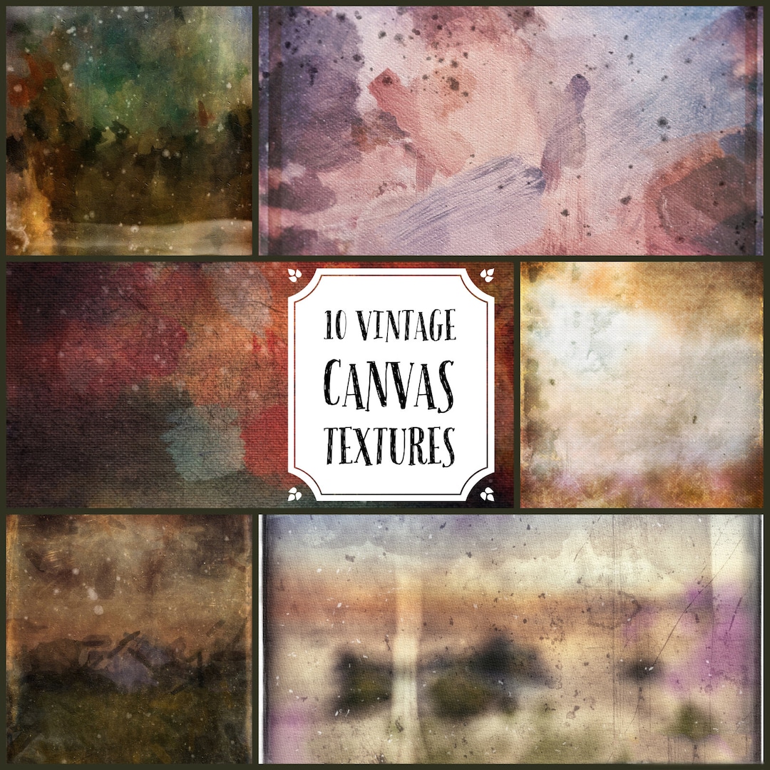 10 Photoshop Overlays, Fine Art Textures, Digital Backdrop, Vintage ...