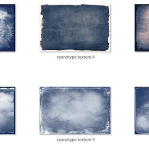 Cyanotype Textures, Photoshop Textures, Photoshop Overlays, Fine Art ...