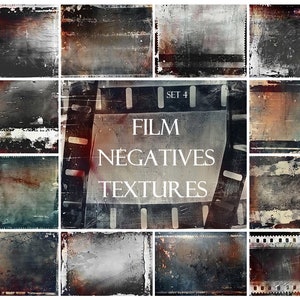 60 Film Textures, Negative Textures, Photoshop Textures, Photoshop ...