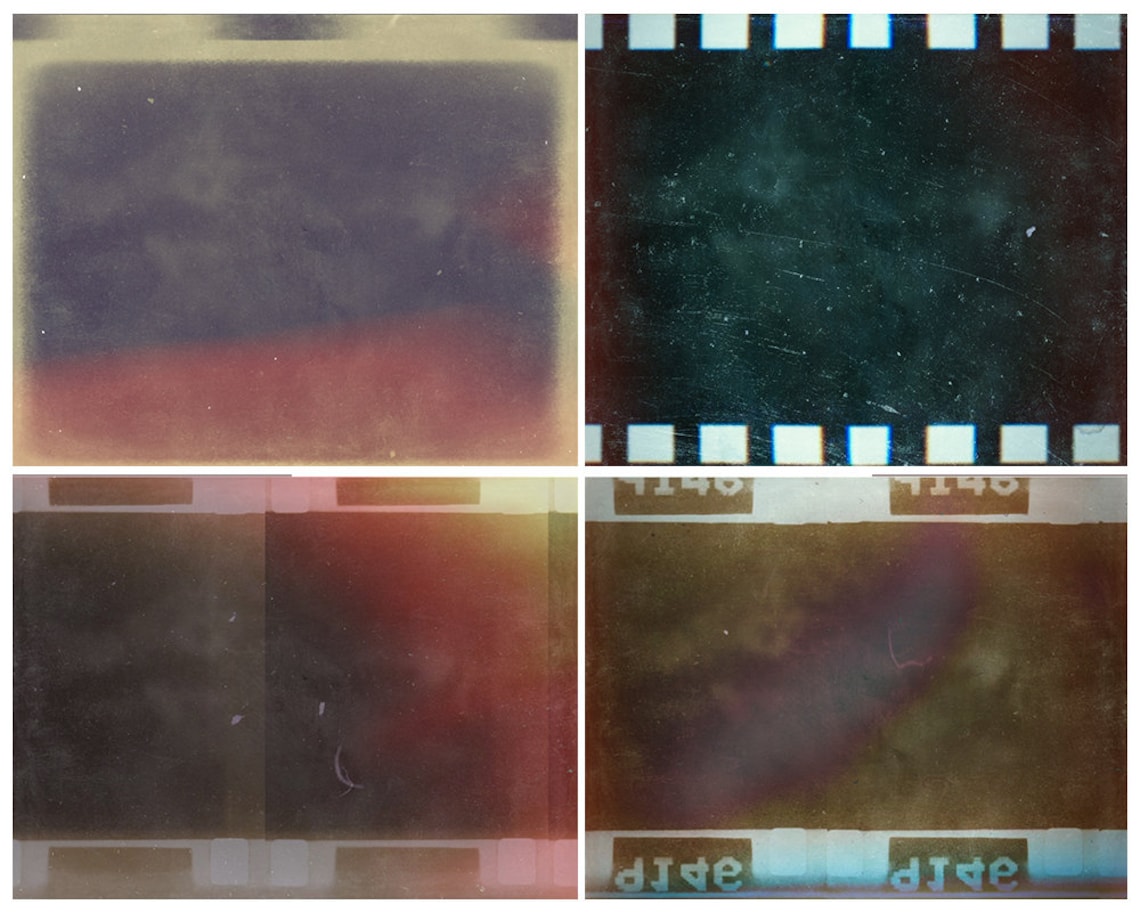 15 Film Textures Negative Textures Photoshop Textures | Etsy