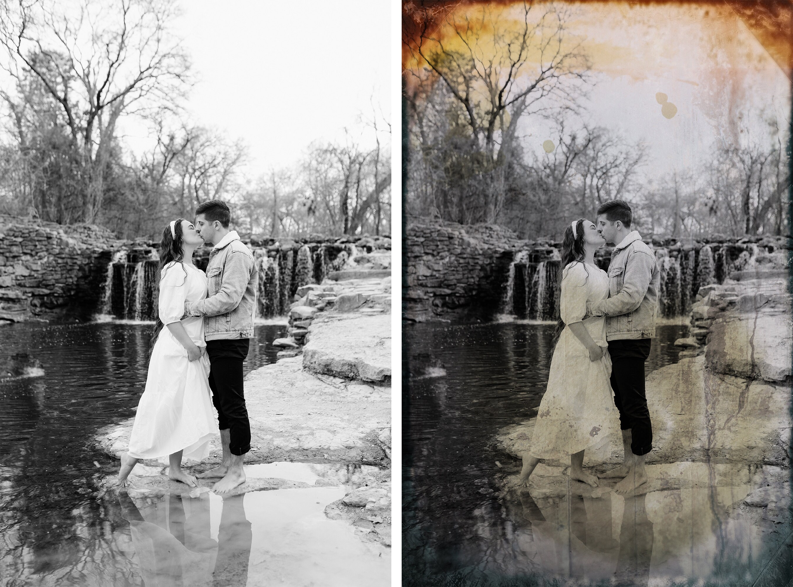 12 Photoshop Overlays Wet Plate Collodion TEXTURES Vintage - Etsy