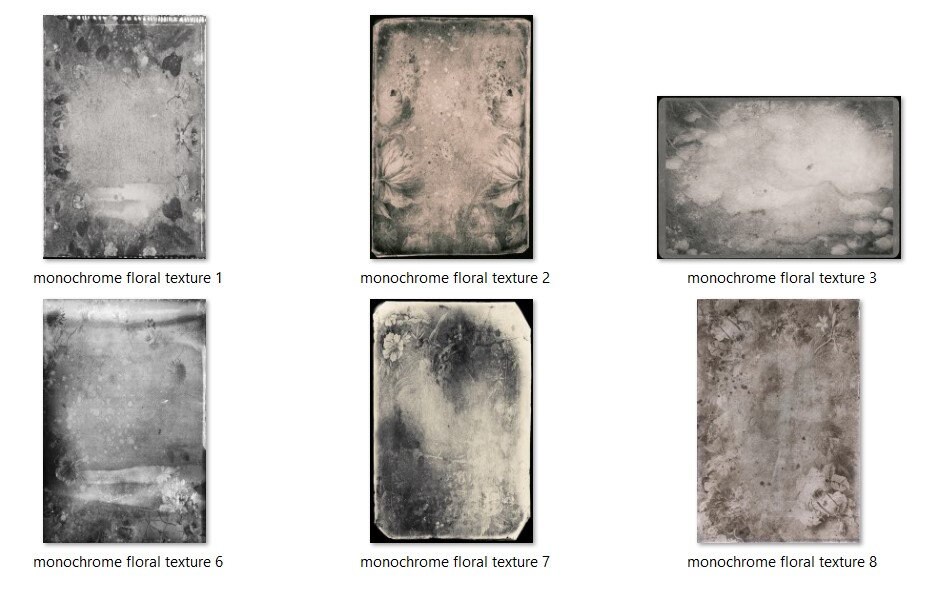 Photoshop Overlays Monochrome TEXTURES Vintage Textures - Etsy