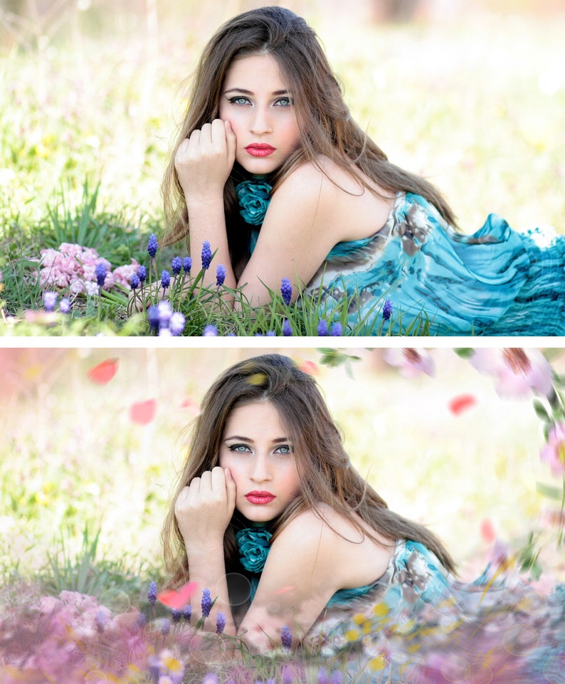 35 Floral Bloom Overlays Photoshop Overlays Flower Overlays - Etsy