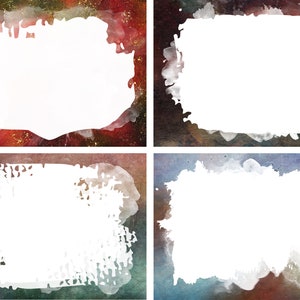 10 Fine Art Photoshop Overlays, Clipping Masks, Photoshop Frames, Frame ...