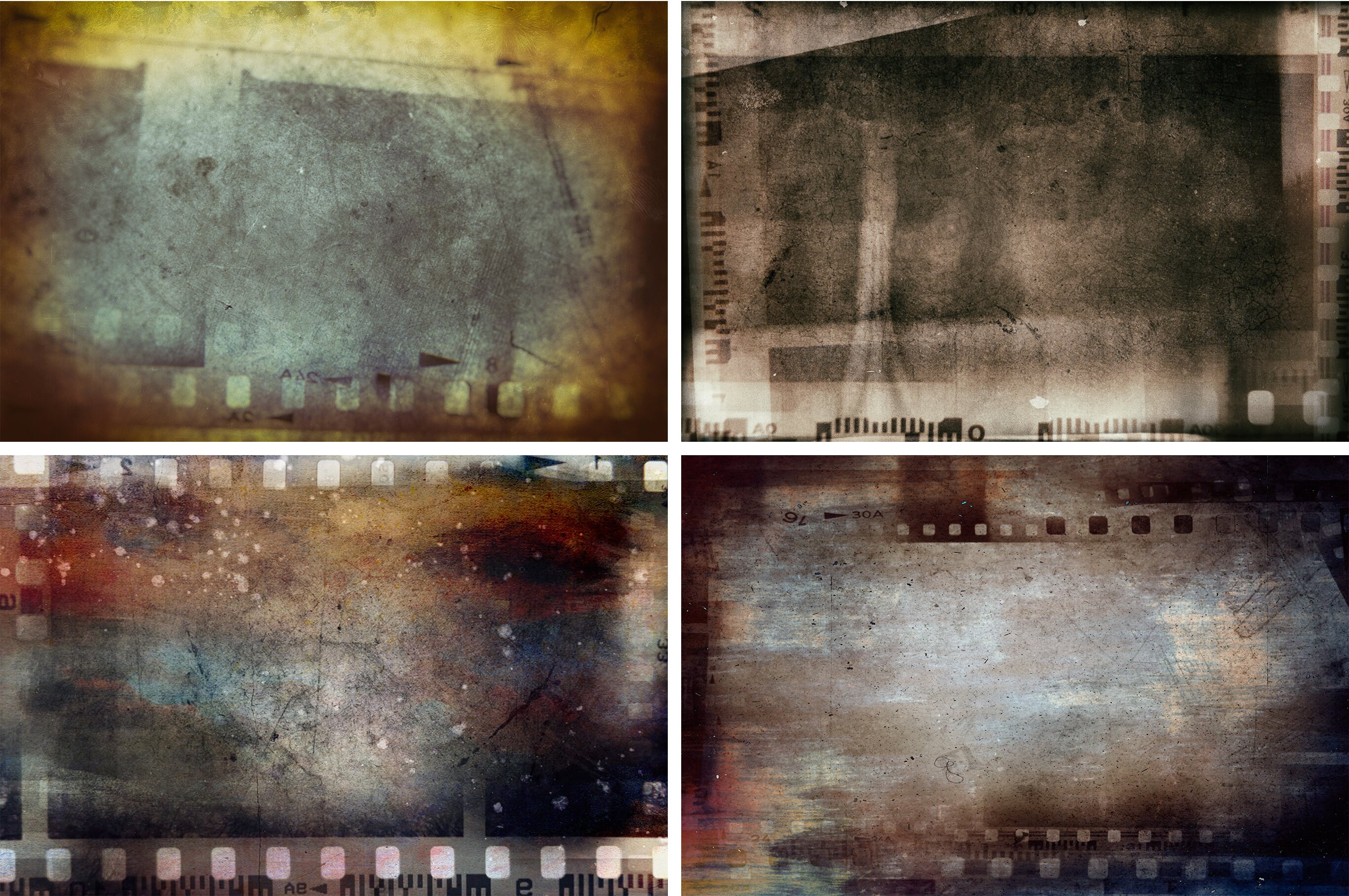 15 Film Textures Negative Textures Photoshop Textures - Etsy