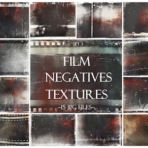 60 Film Textures, Negative Textures, Photoshop Textures, Photoshop ...