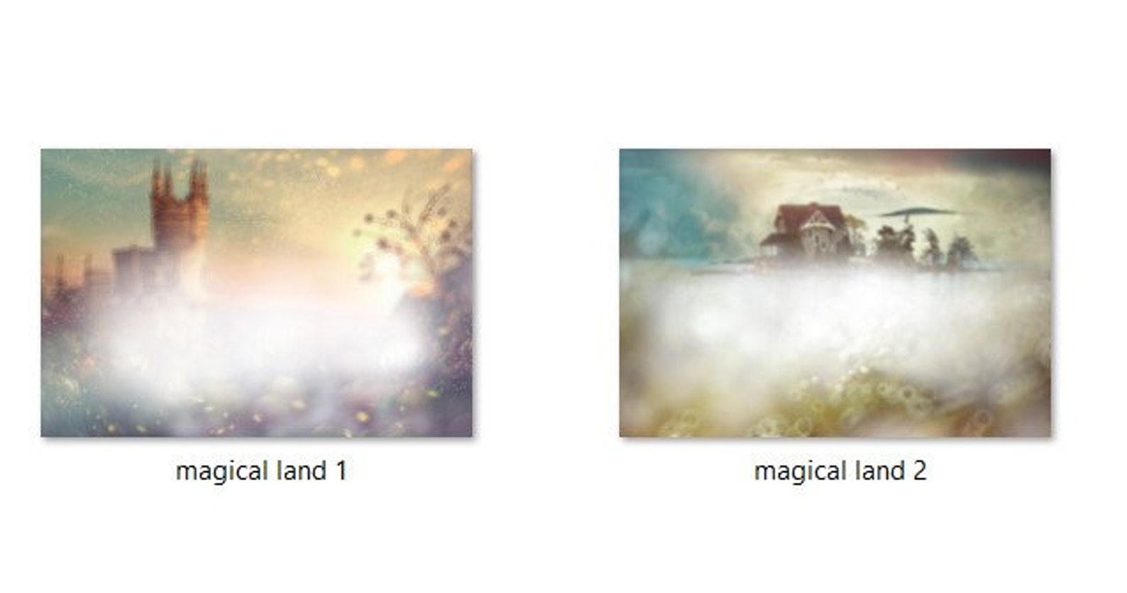 Magical Land Overlays Photoshop Overlays Transparent PNG - Etsy