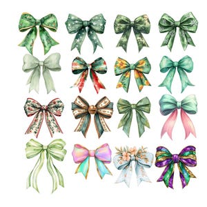 100 Bow Clipart Mega Bundle: Colorful PNG Graphics (300 Dpi) - Etsy