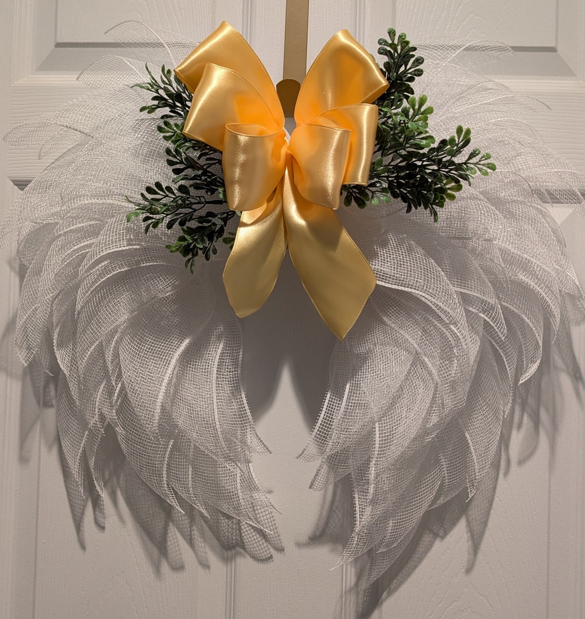 Angel Wings Wreath - Etsy