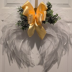 Angel Wings Wreath - Etsy