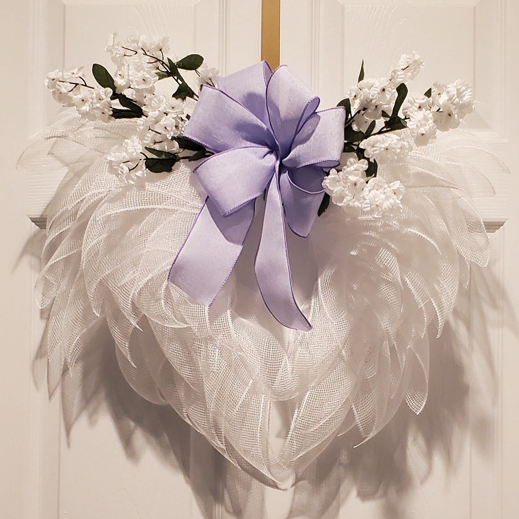 Angel Wings Wreath - Etsy