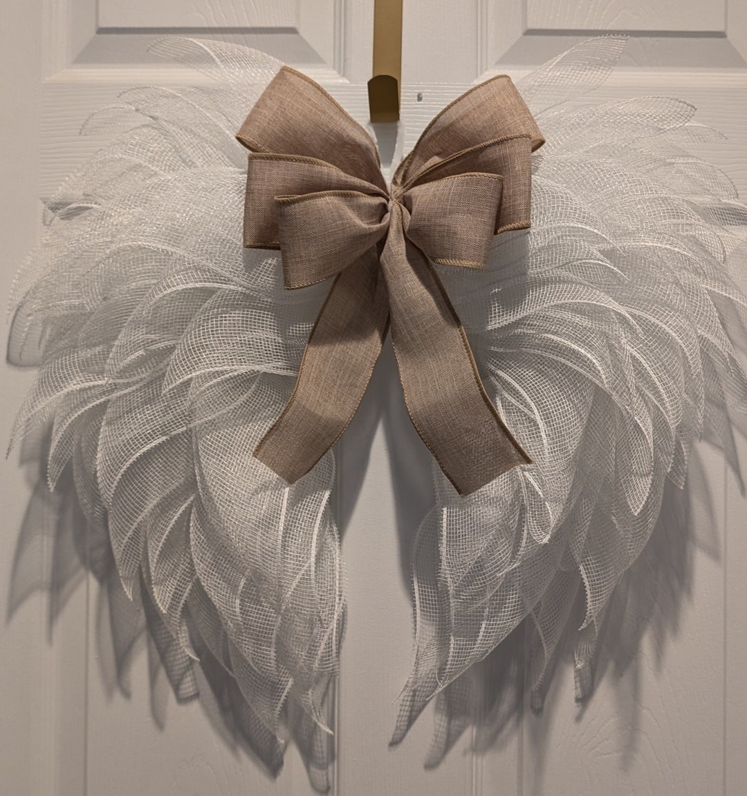 Angel Wings Wreath - Etsy