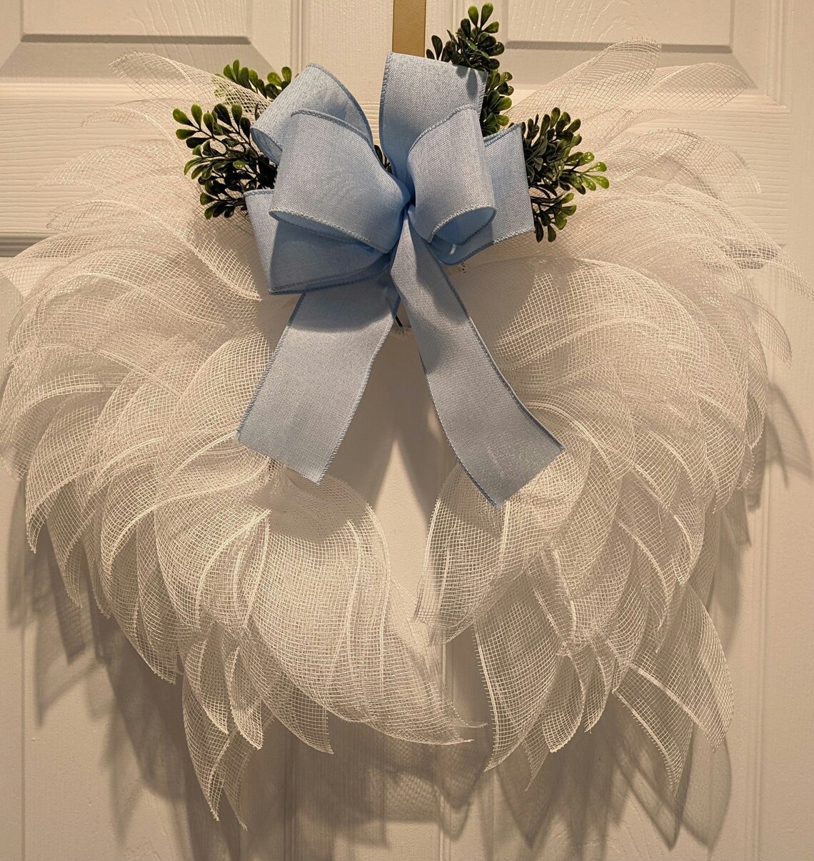Angel Wings Wreath - Etsy