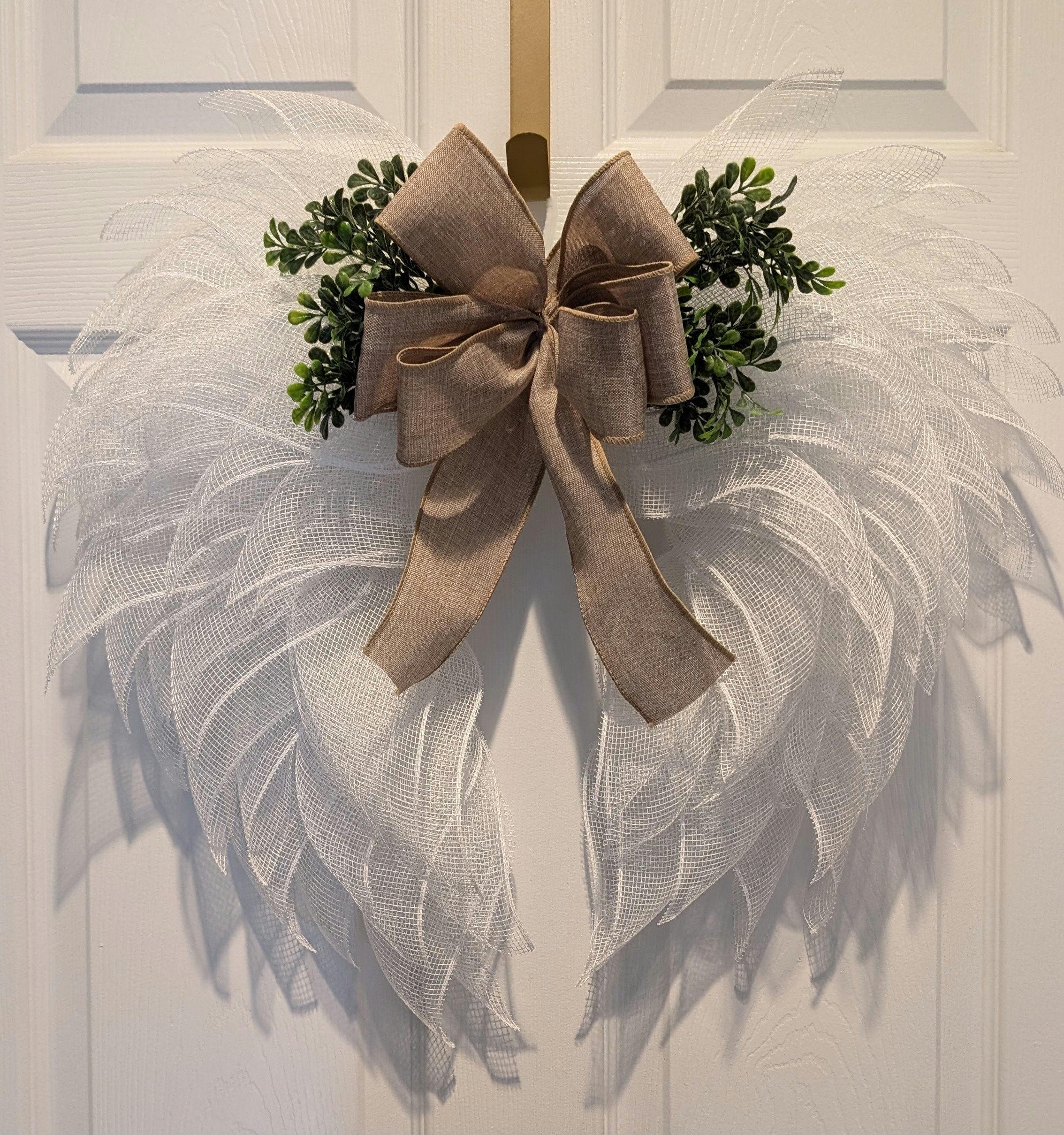 Angel Wings Wreath - Etsy