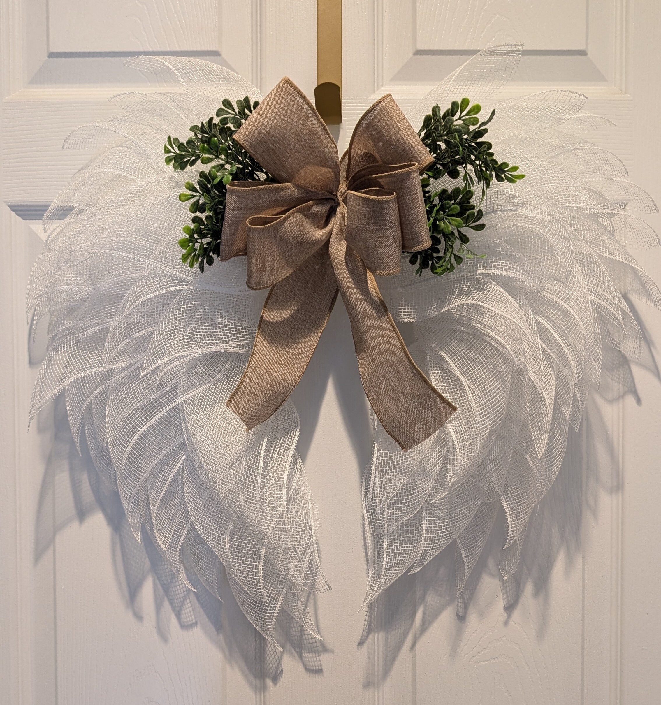 Angel Wings Wreath - Etsy