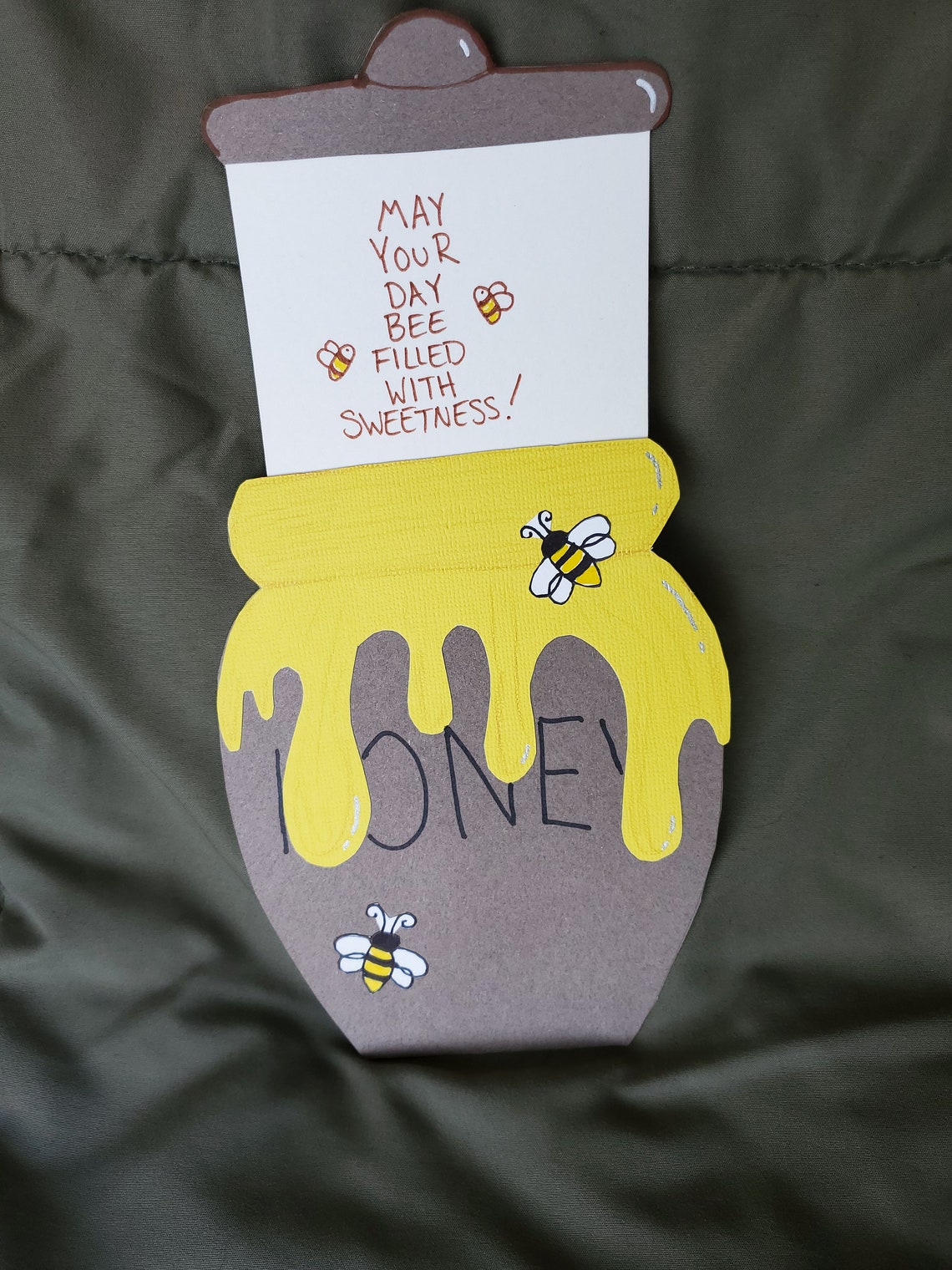 Honey Greeting Card - Etsy