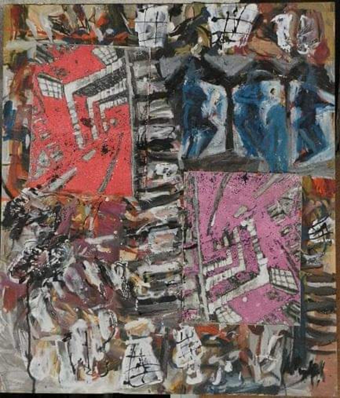 Large Original Oil Painting on Wood, Wall Art,hand-painted Painting ...