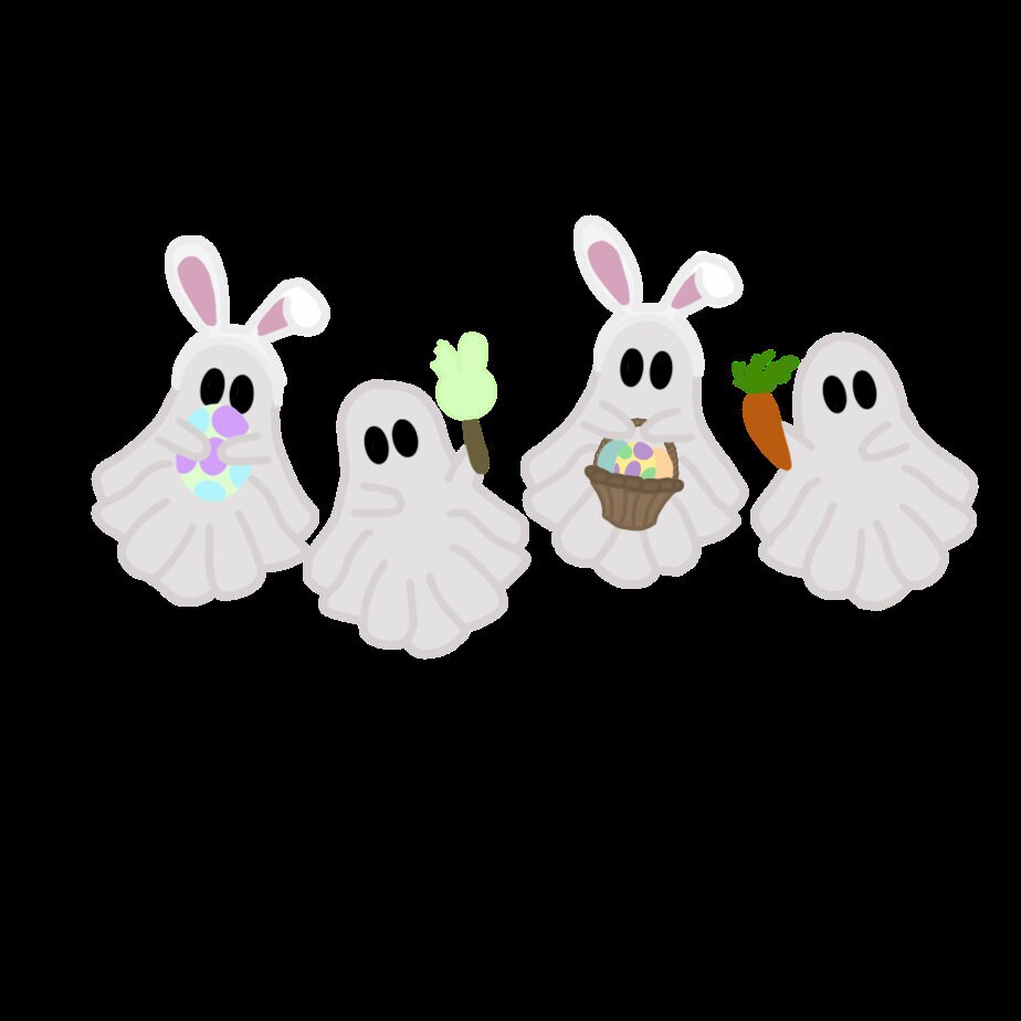 Easter Ghosts - Etsy