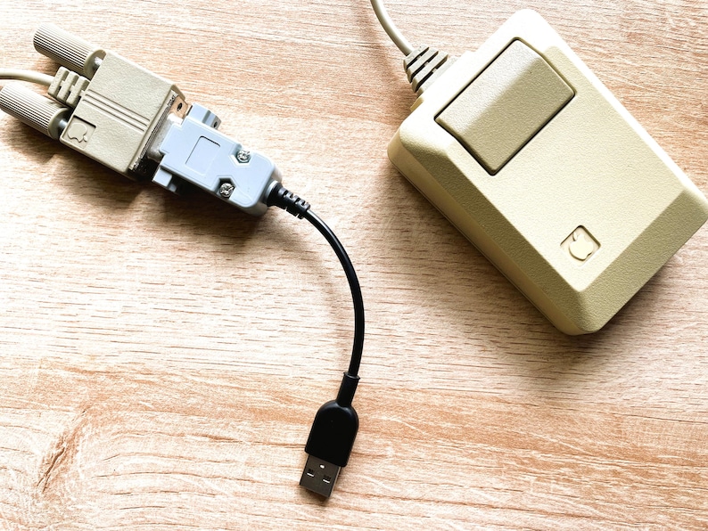 Tinkerboy M0100 Mouse to USB Converter - for Classic Macintosh Mouse ...
