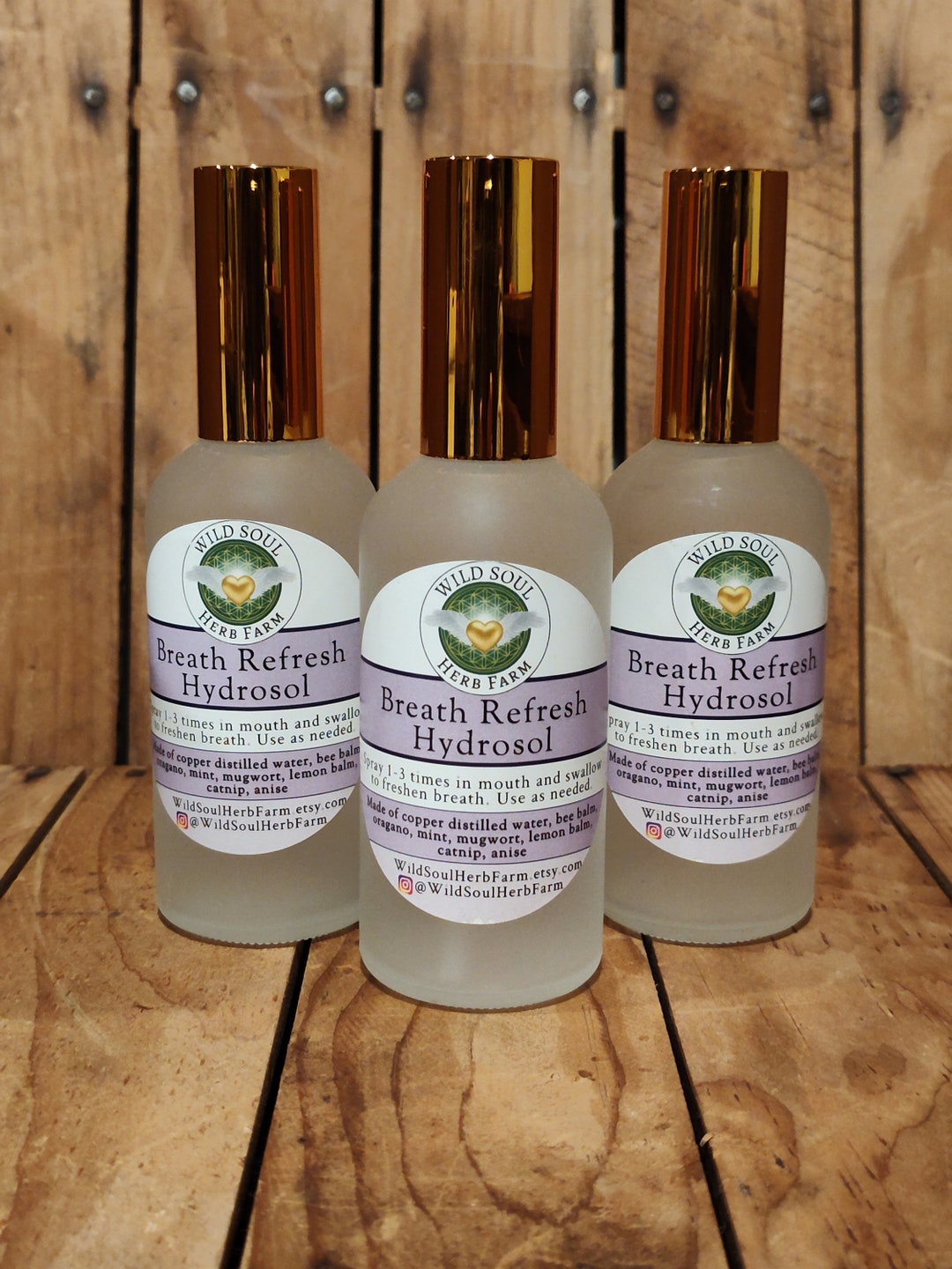 Hydrosol Spray: Breath Refreshing Herbal - Etsy