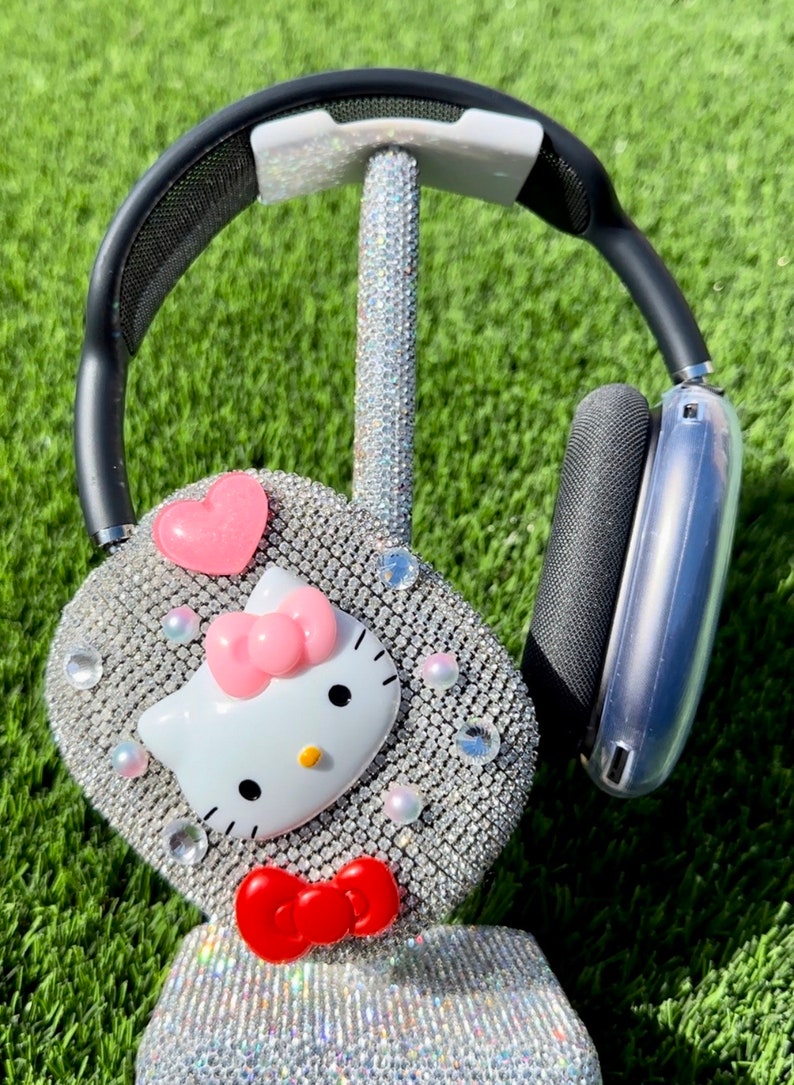 Sparkling Hello Kitty, Barbie AirPod Max Cover, Bling Rhinestone ...
