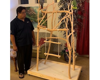 Macaw Play Stand - Etsy