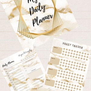 Printable Daily Planner A4 Format - Etsy