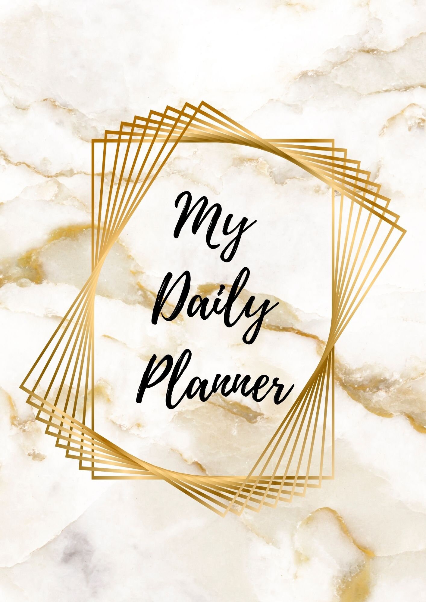Printable Daily Planner A4 Format - Etsy