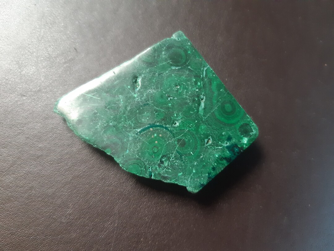 Malachite. Beautiful Natural Polished Malachite Slab - Etsy