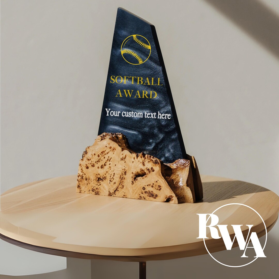 APEX – Custom Baseball Award Epoxy Resin & Wood. Engraved Soccer Awards ...