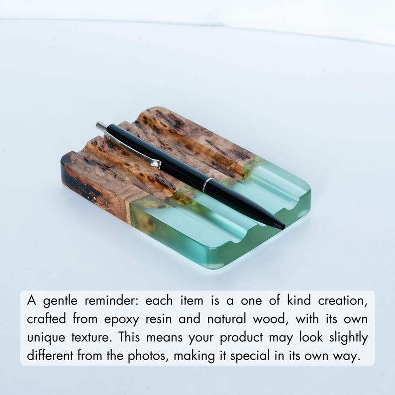 ELEMENT – Resin Pen Tray Unique Corporate Gifts. Engarved Pen Holder ...