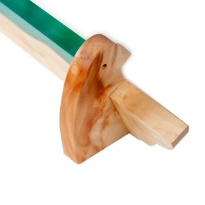 BIRD – Name Plate for Desk With Logo Made From Epoxy Resin and Wood ...