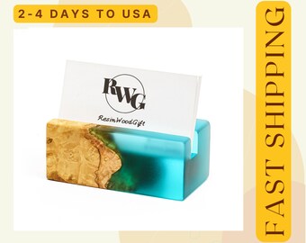 Wood Card Holder | Etsy