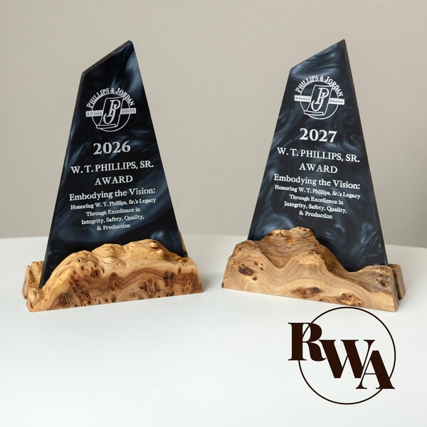 Wood Trophy - Etsy