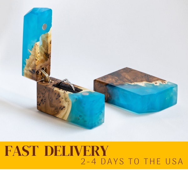 Wood Resin Box - Etsy