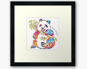 6 Panda Posters, Print on Demand Digital Prints, Pngs, 75x100cm, Print ...
